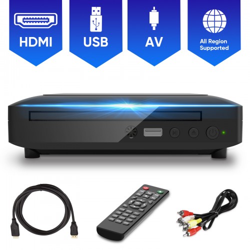 Mini DVD CD Player for TV